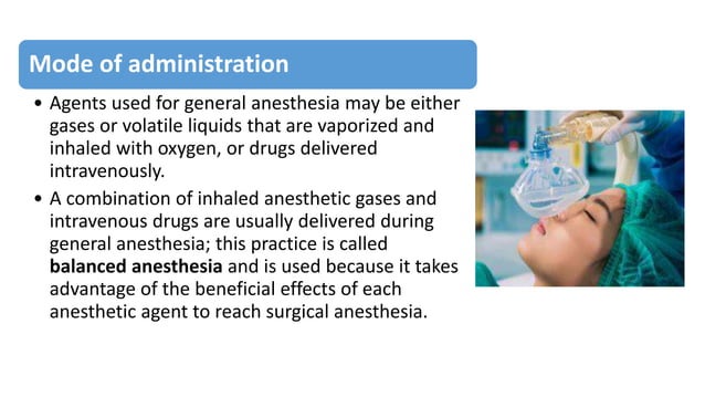 General anaesthetics | PPT