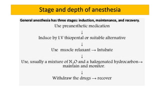 General anaesthetics | PPT