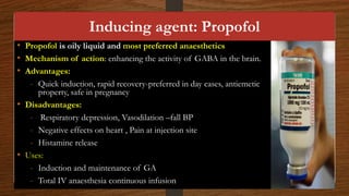Overview of General Anesthetics.pdf (Pharmacology) | PPT