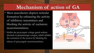 Overview of General Anesthetics.pdf (Pharmacology) | PDF