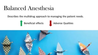 General Anesthetics | PPTX