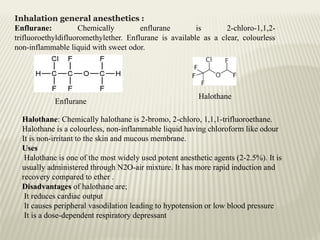 General anesthetics notes | PPT