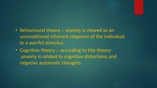 General anxiety disorder | PPT