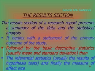 General apa guidelines final | PPT