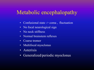 General approach and differential diagnosis of coma | PDF