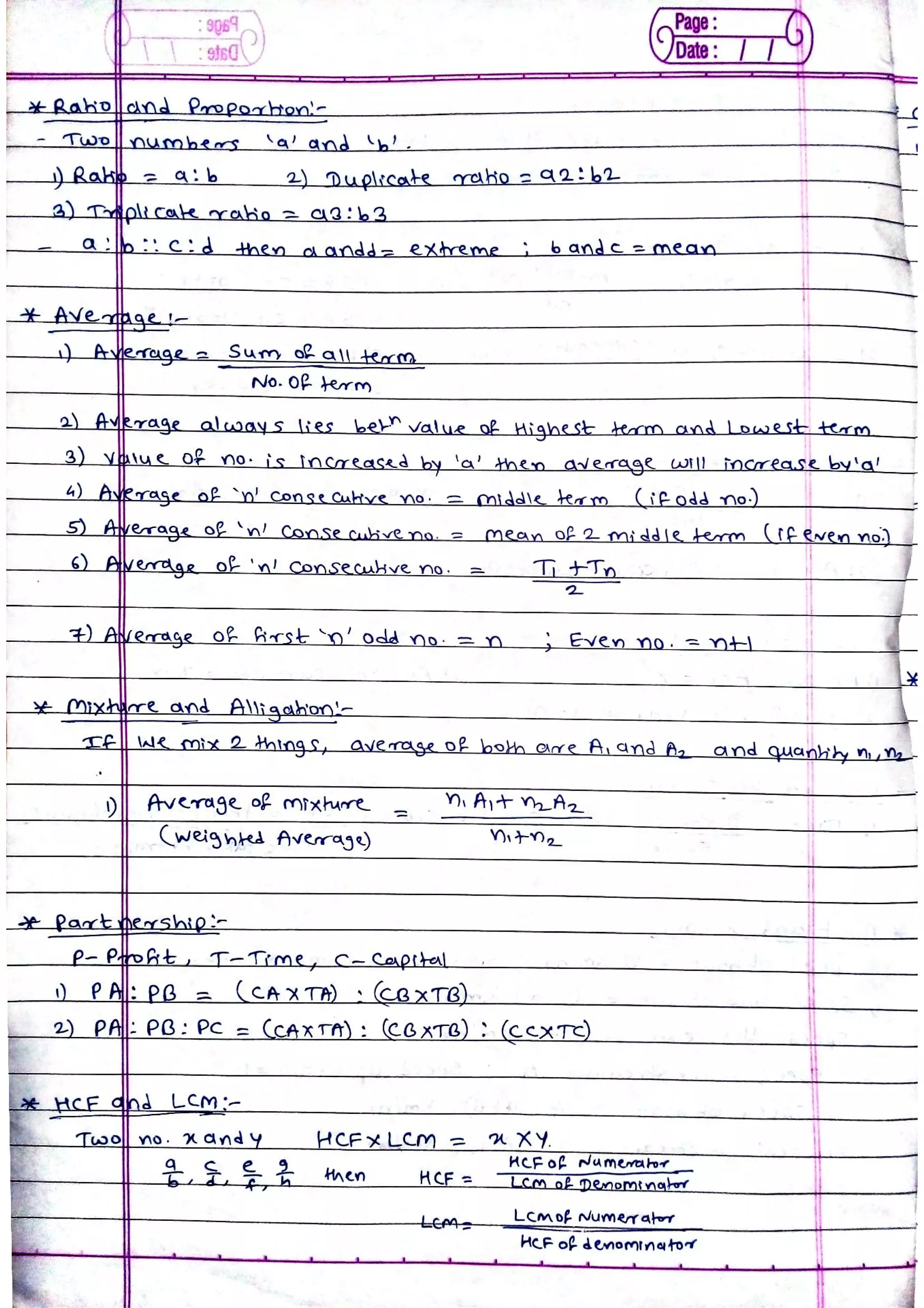 CSIR NET General Aptitude (Formulas) | PDF | Educational Assessment | Education