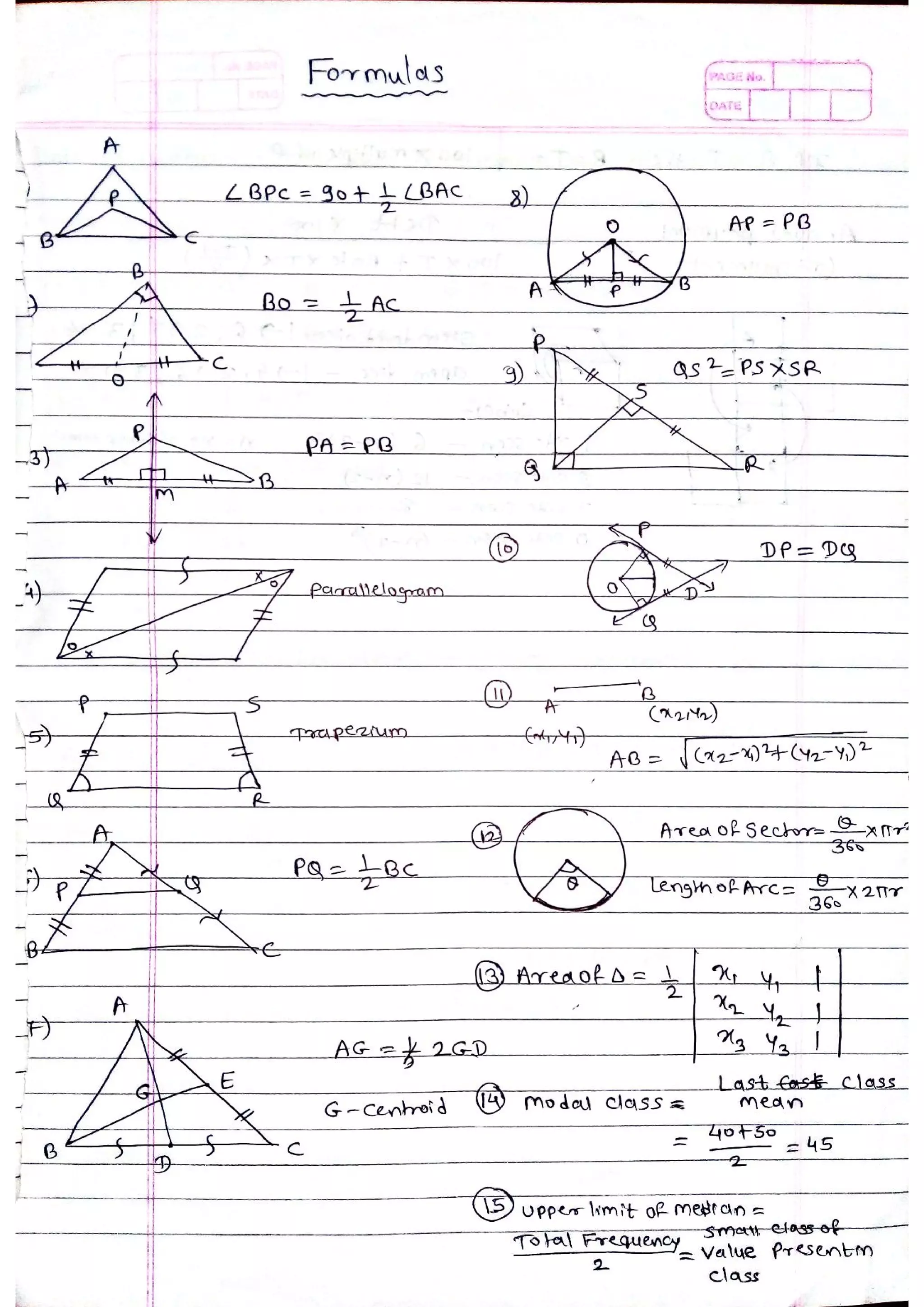 CSIR NET General Aptitude (Formulas) | PDF