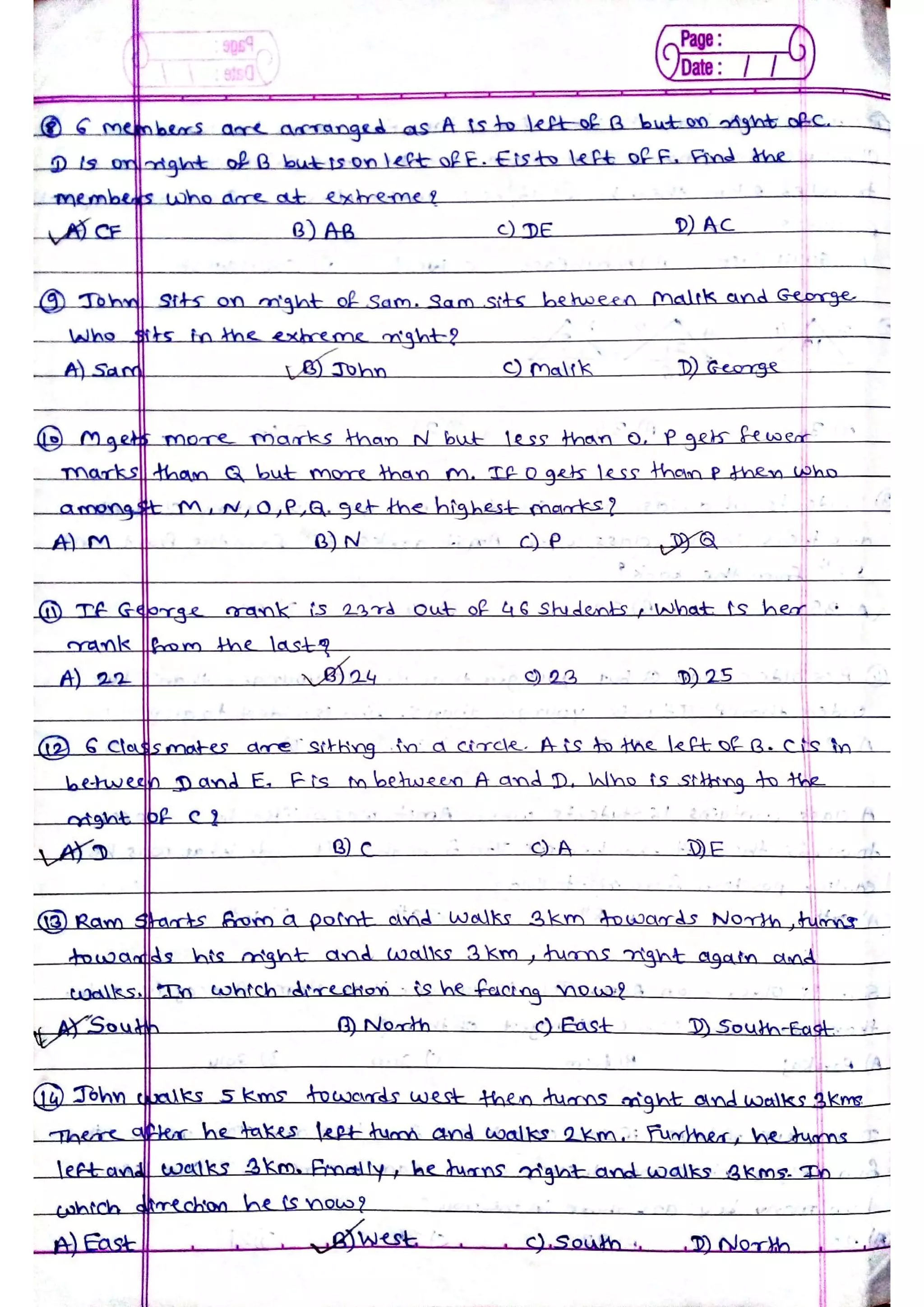 Csir Net General Aptitude Practice Questions With Answers Pdf