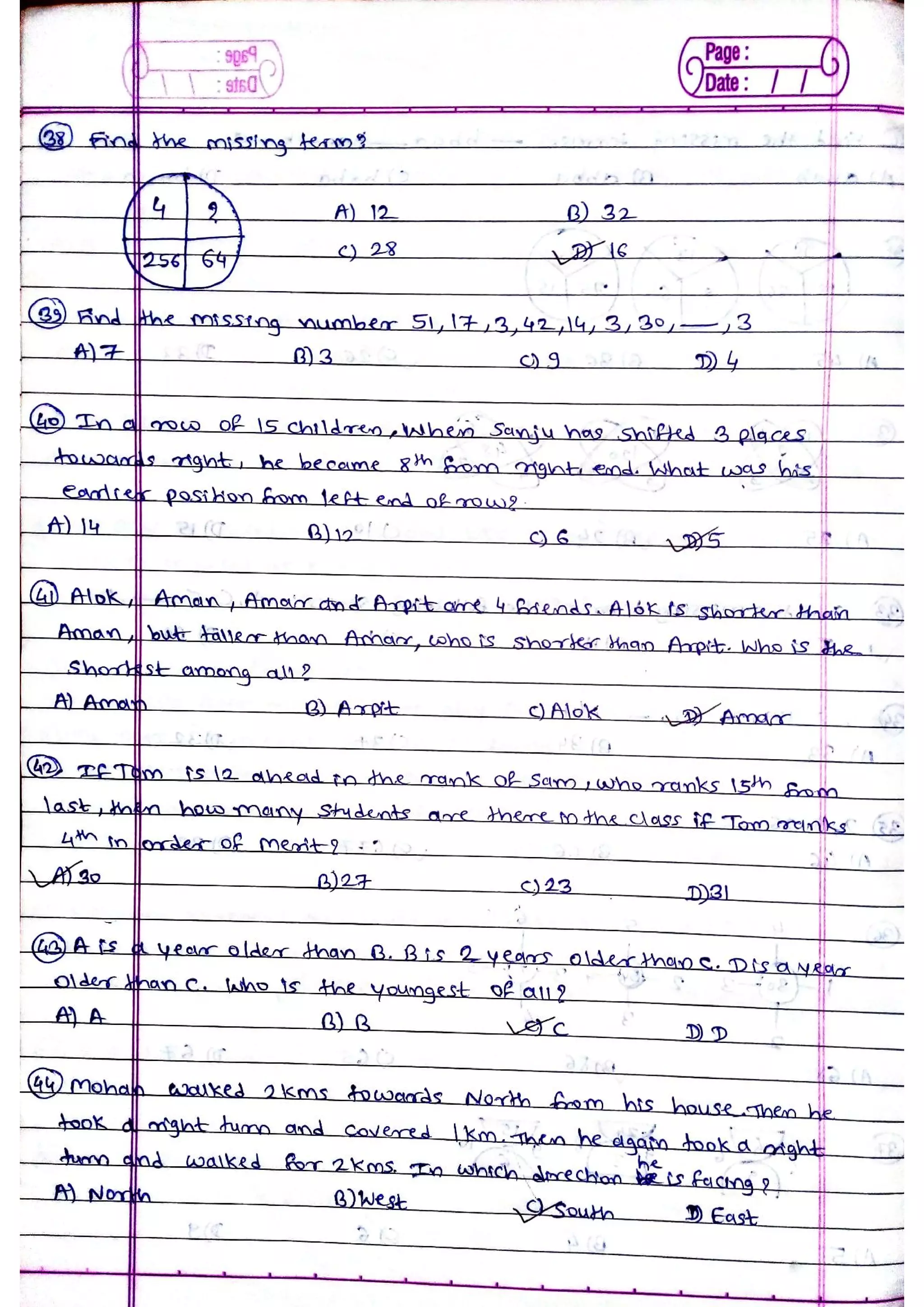 CSIR NET General Aptitude (Practice Questions with Answers) | PDF
