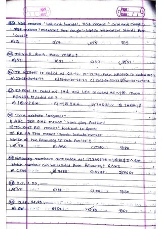 CSIR NET General Aptitude (Practice Questions with Answers) | PDF