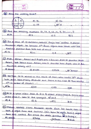 CSIR NET General Aptitude (Practice Questions with Answers) | PDF