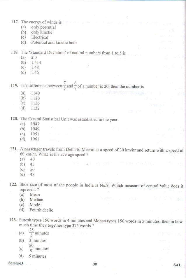 General aptitude test_(pre) | PDF | Educational Assessment | Education