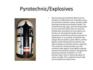 General aviation accidents - first responder safety | PPTX