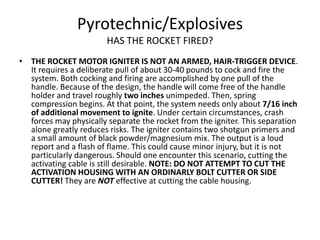 General aviation accidents - first responder safety | PPTX