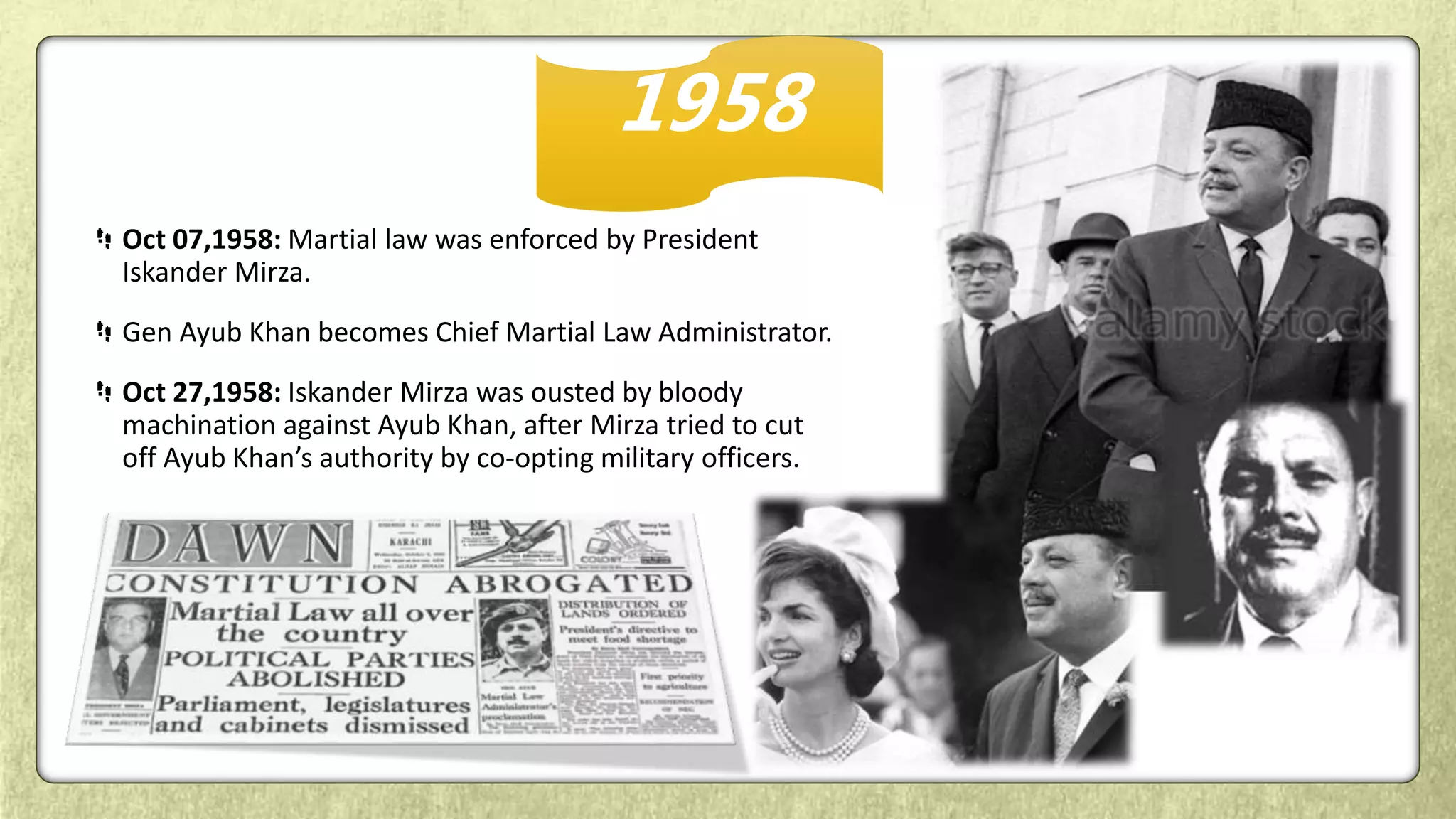 General ayoub khan and its constitution 1962 | PPTX