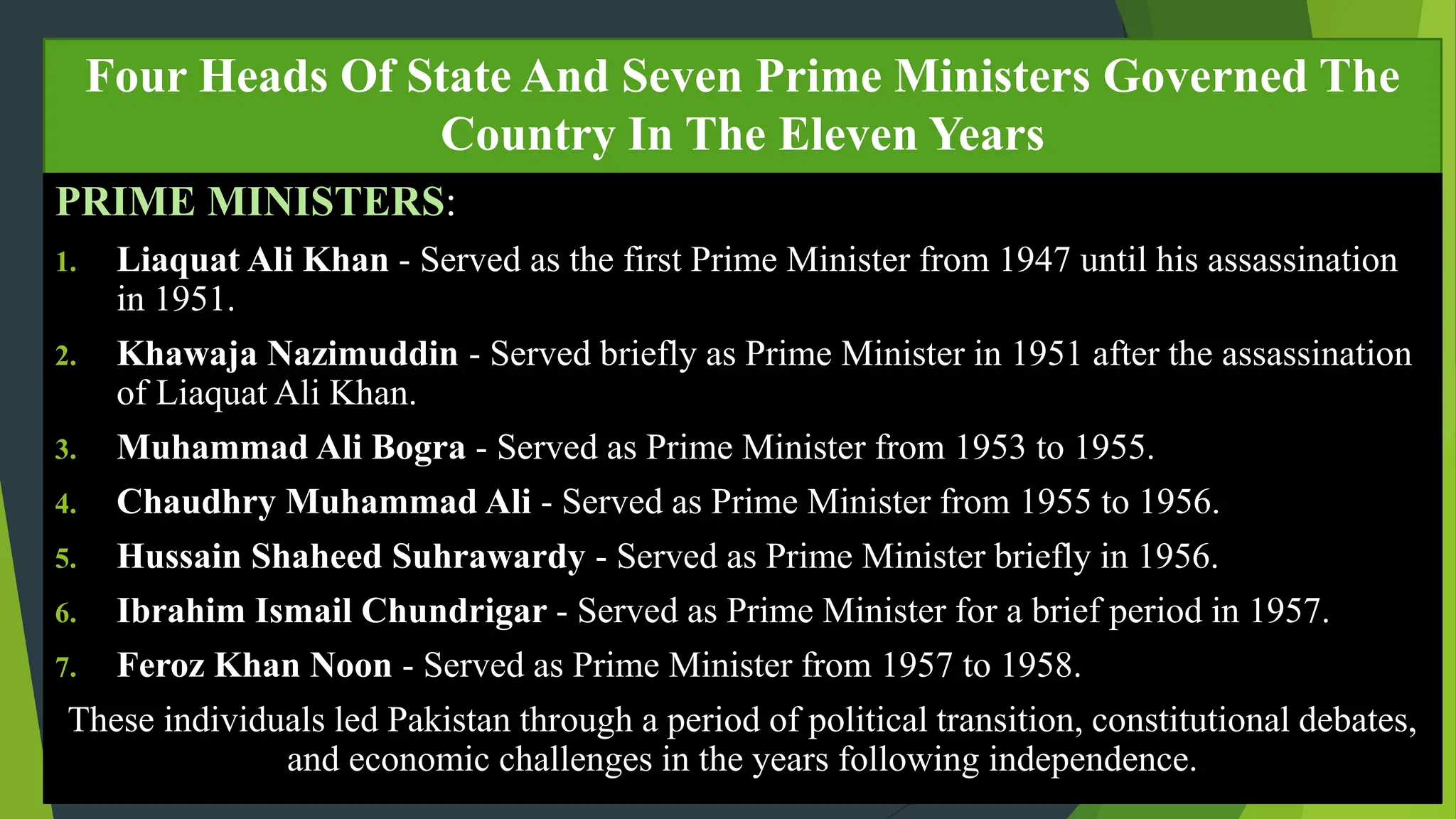 General Ayub Khan Era and rule in Pakistan | PPTX