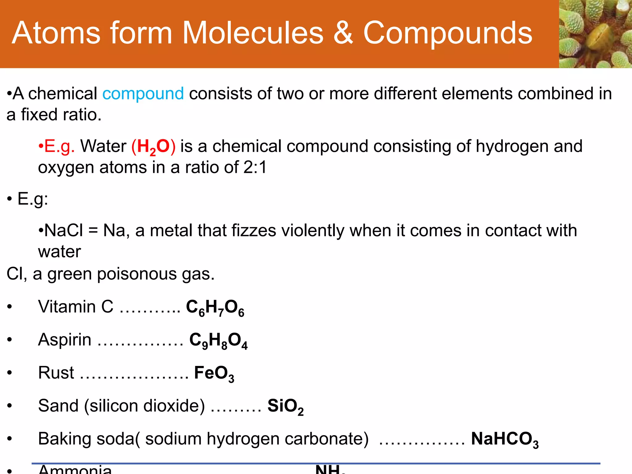 General Biology. LECTURE 2. THE CHEMICAL FOUNDATION OF LIFE.pptx
