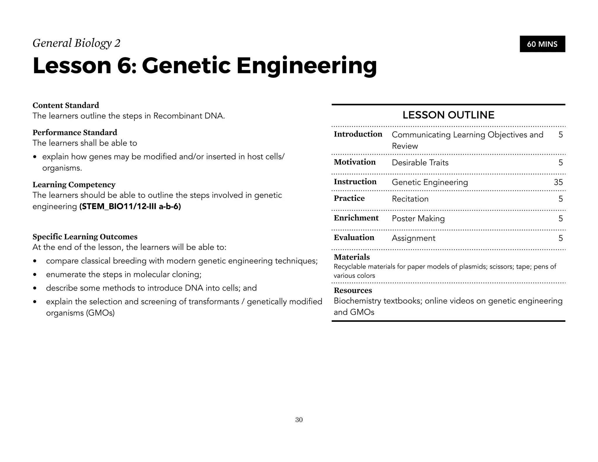 General Biology 2 for senior high school | PDF