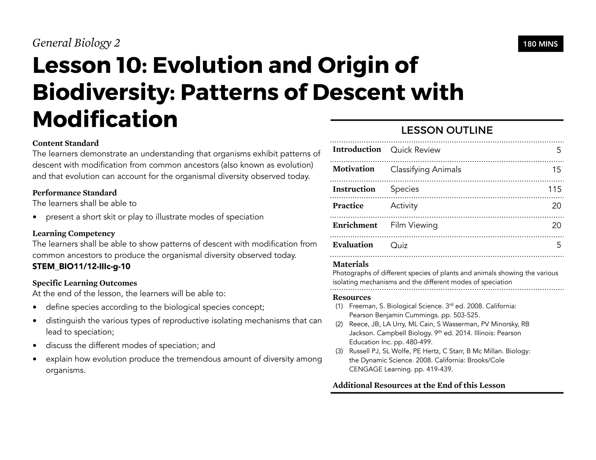 General Biology 2 for senior high school | PDF