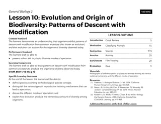 General Biology 2 for senior high school | PDF