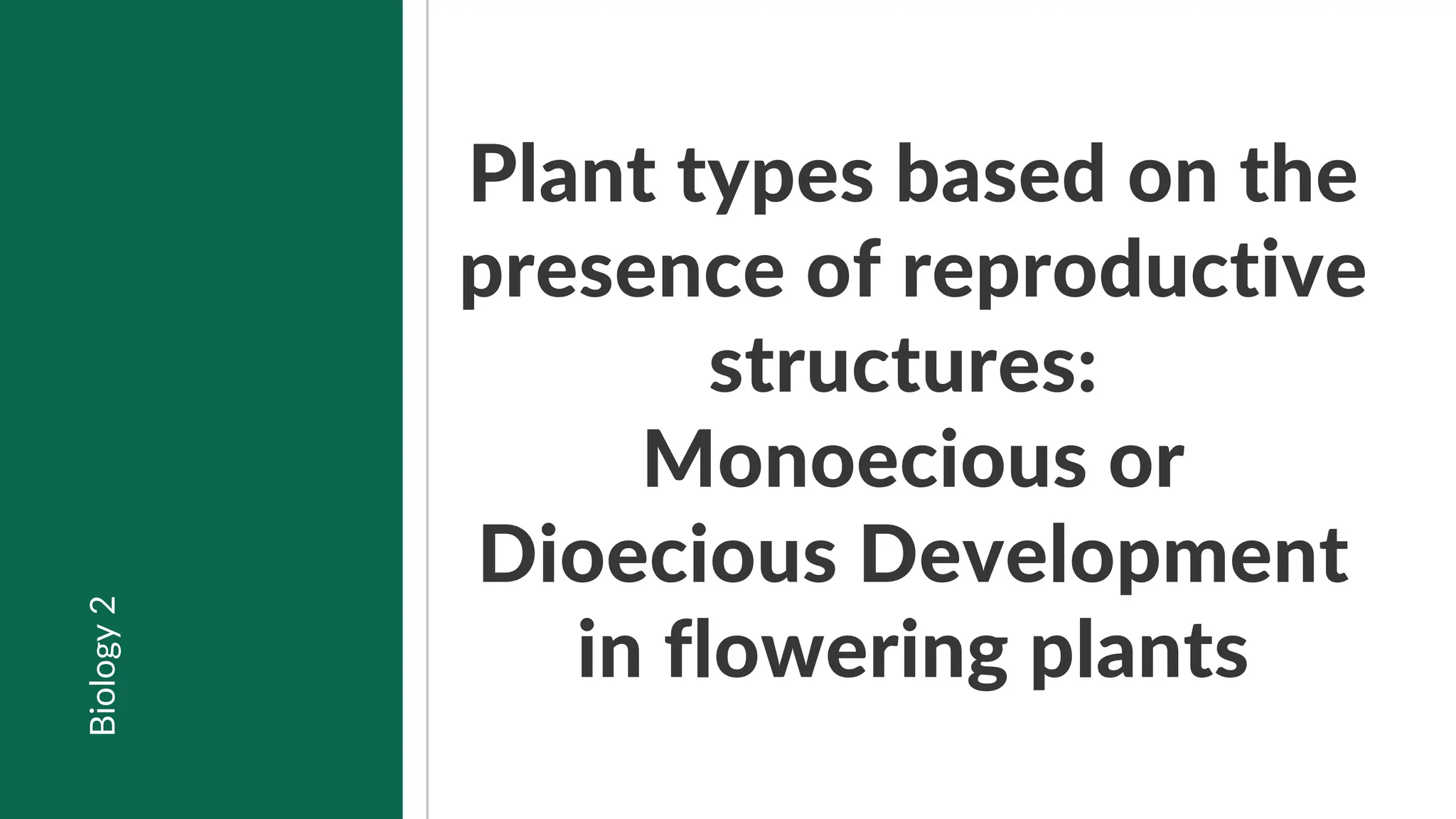 General Biology Lesson 10 Compare and Contrast Process in Plants and ...