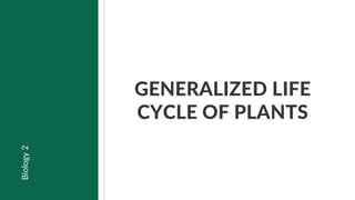 General Biology Lesson 10 Compare and Contrast Process in Plants and ...