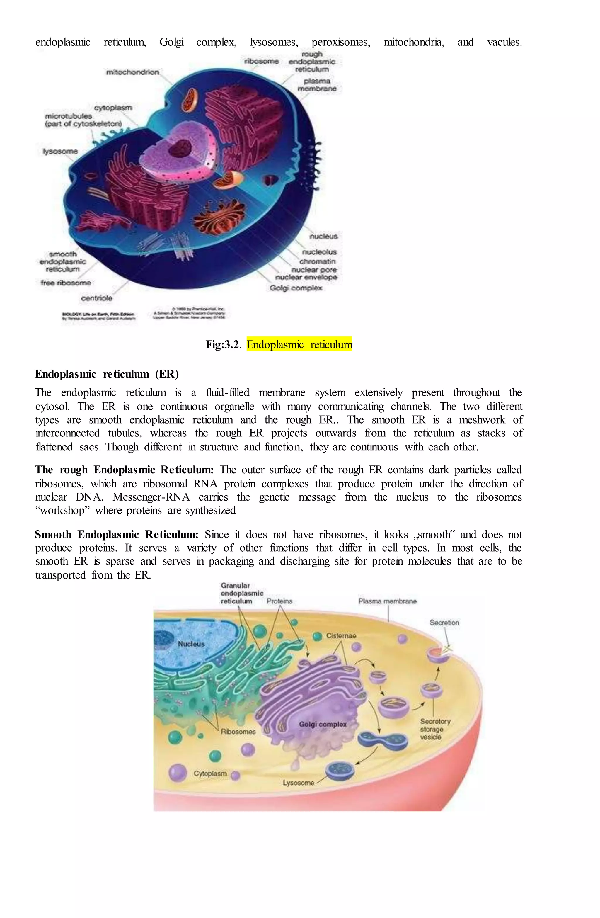 General biology module | DOC