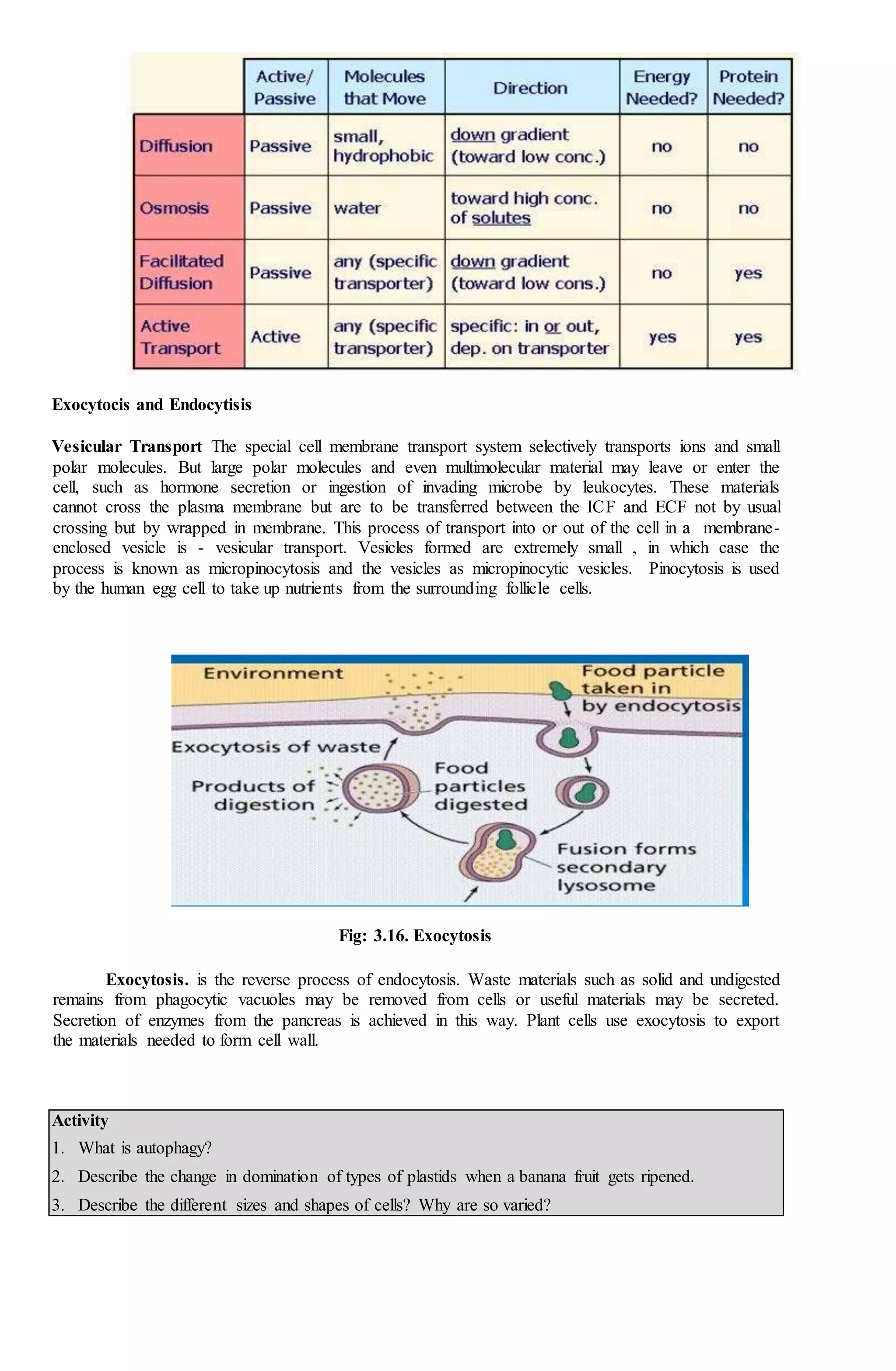 General biology module | DOC
