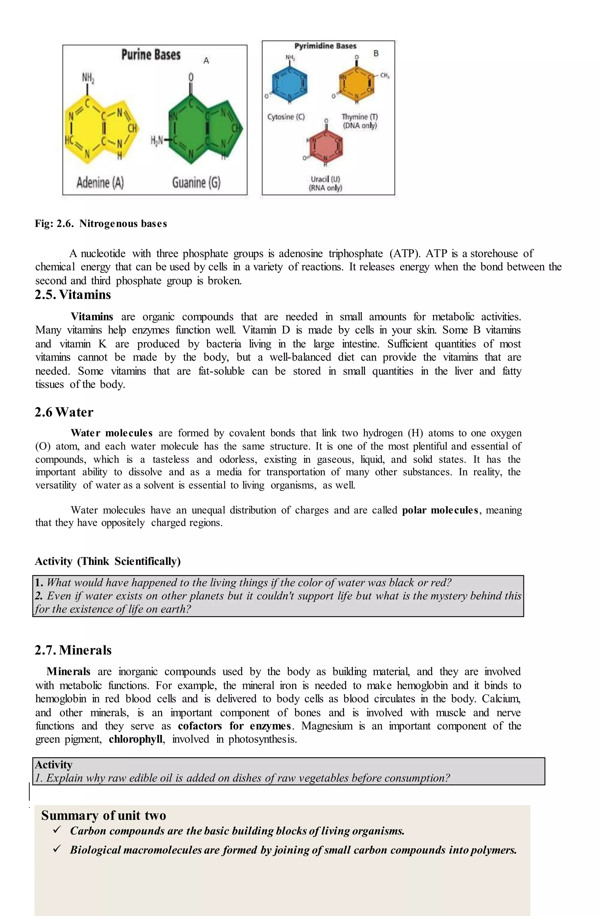 General biology module | DOC