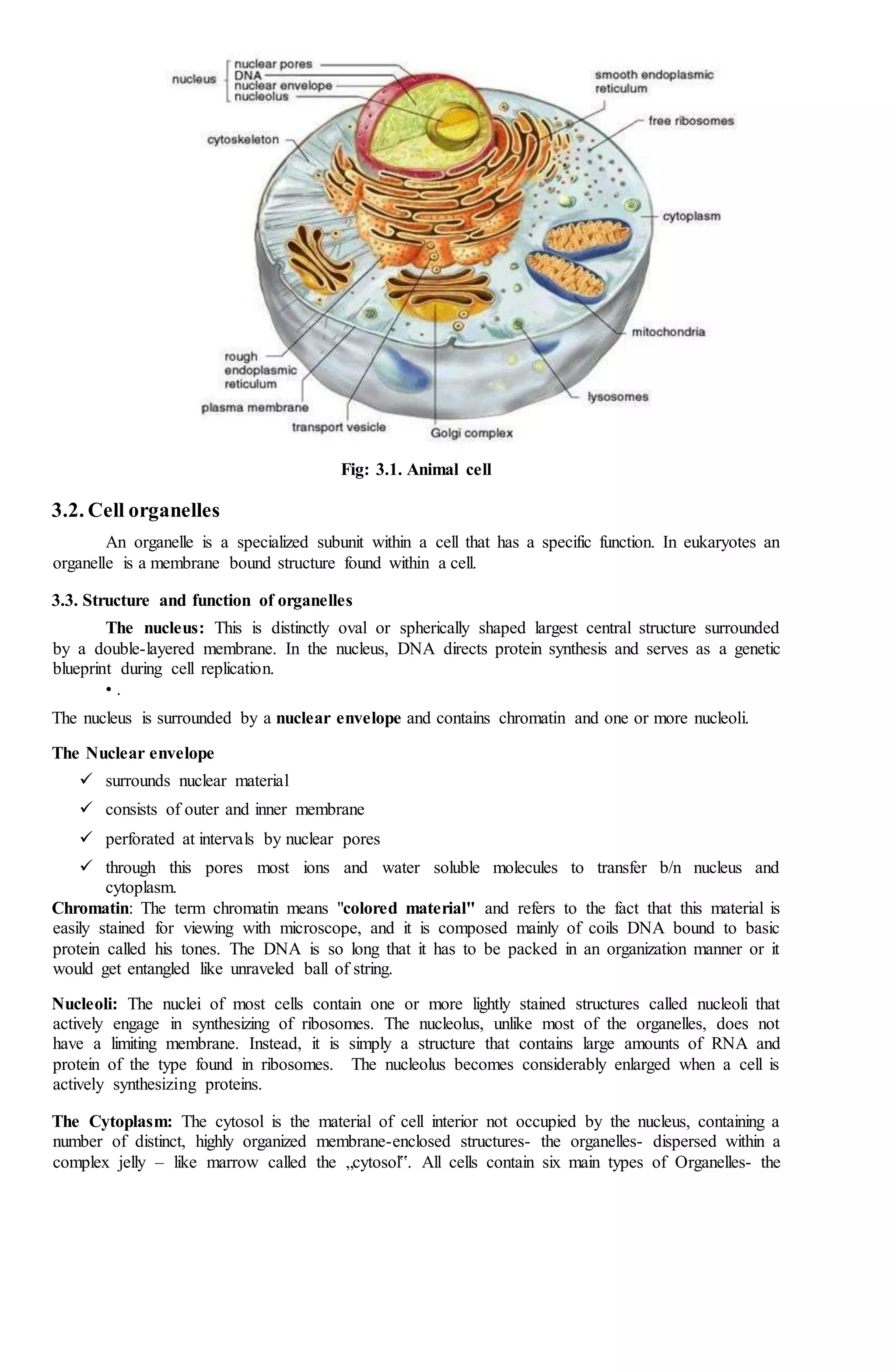 General biology module | DOC