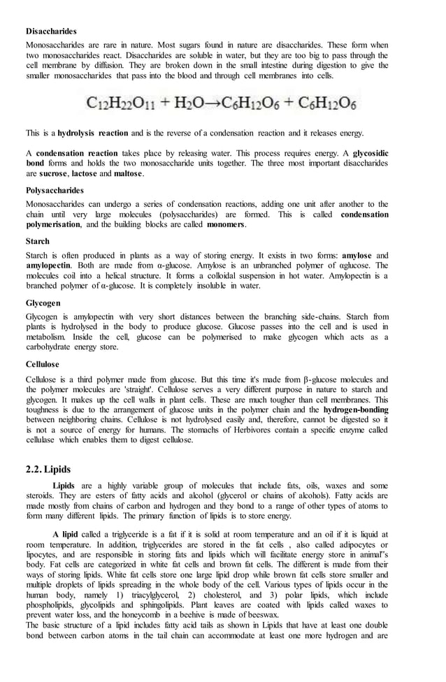 General biology module | DOC