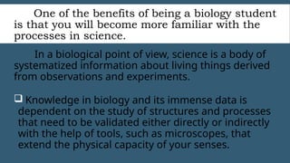 GENERAL BIOLOGY 1 Powerpoint Presentation | PPTX