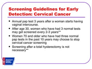 General Cancer Information | PPT