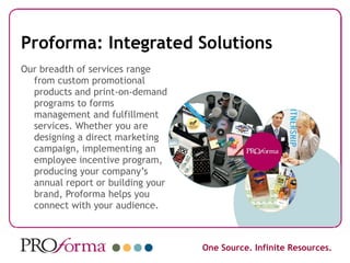 Proforma Solutions - General Capabilities | PPT