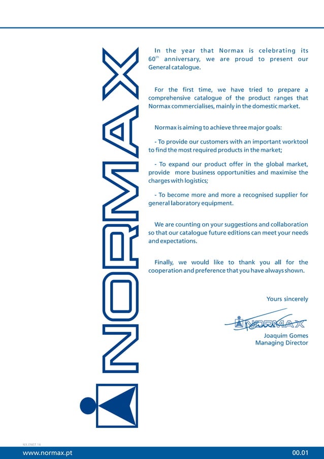 Normax - Fábrica de Vidros Científicos, Lda | PDF