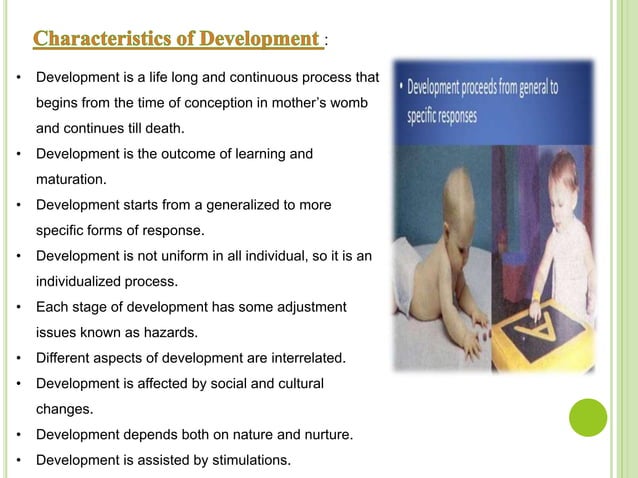 General characteristics of growth & development | PPTX | Biological ...