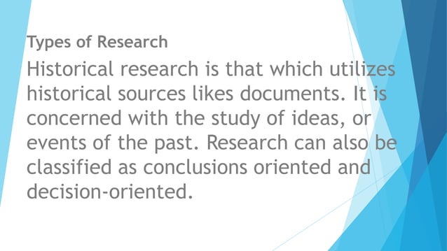 General Characteristics of Research, Criteria of a Good Research, Types ...