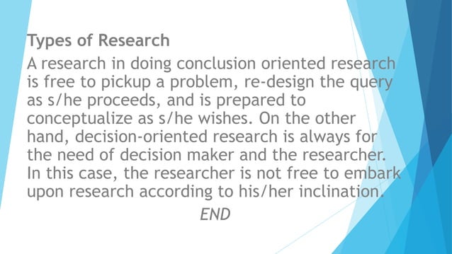 General Characteristics of Research, Criteria of a Good Research, Types ...