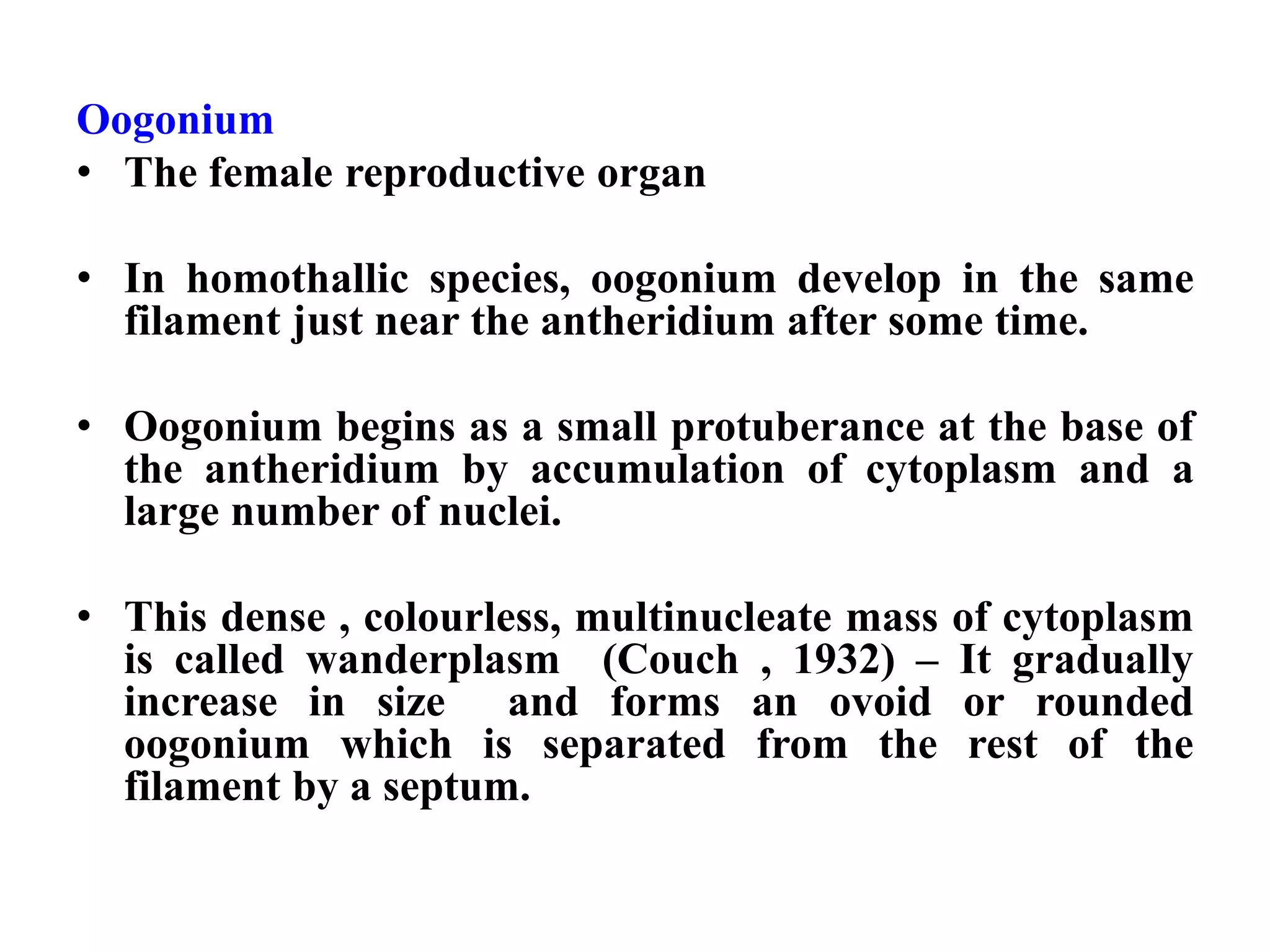 General characters of Xanthophyceae & Life cycle of Vaucheria SMG | PPTX