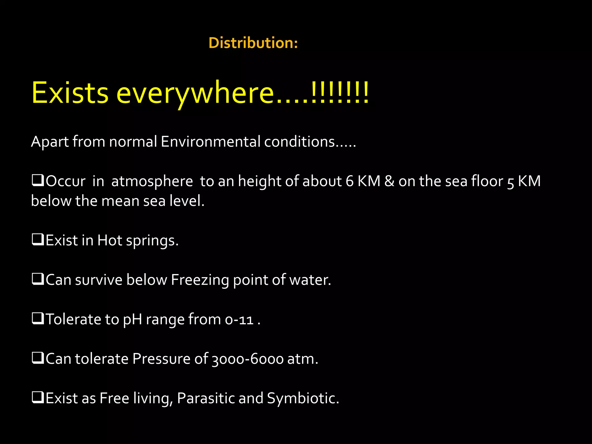 Eubacteria Overview Pptx
