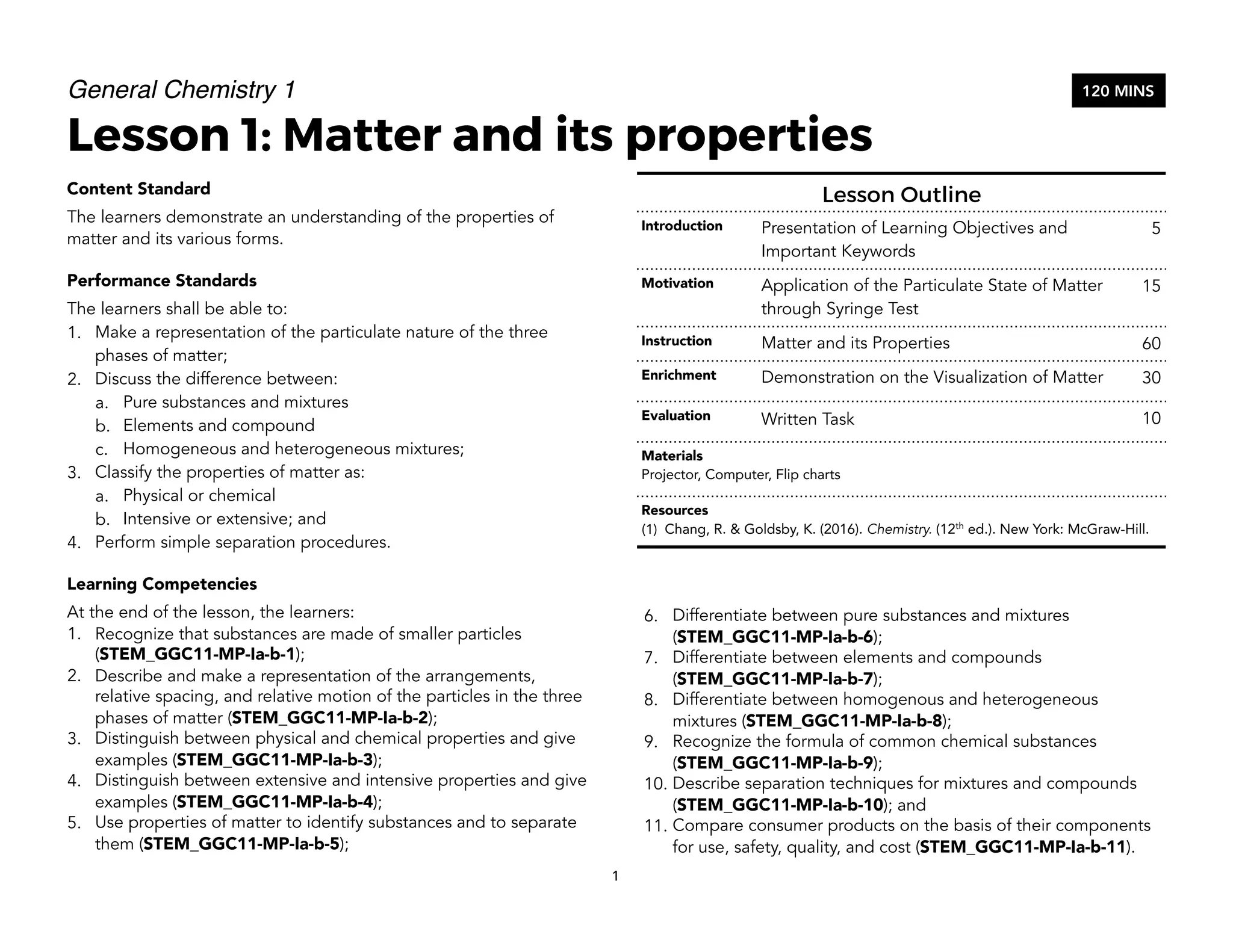 General Chemistry 1.pdf | Professional School | Postgraduate Education