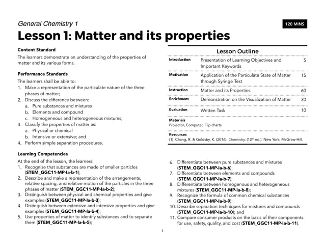 General Chemistry 1.pdf | Professional School | Postgraduate Education