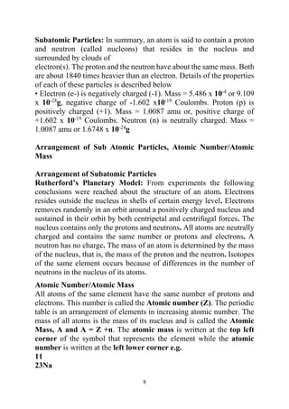 General Chemistry 101.pdf (Inorganic chemistry) | PDF