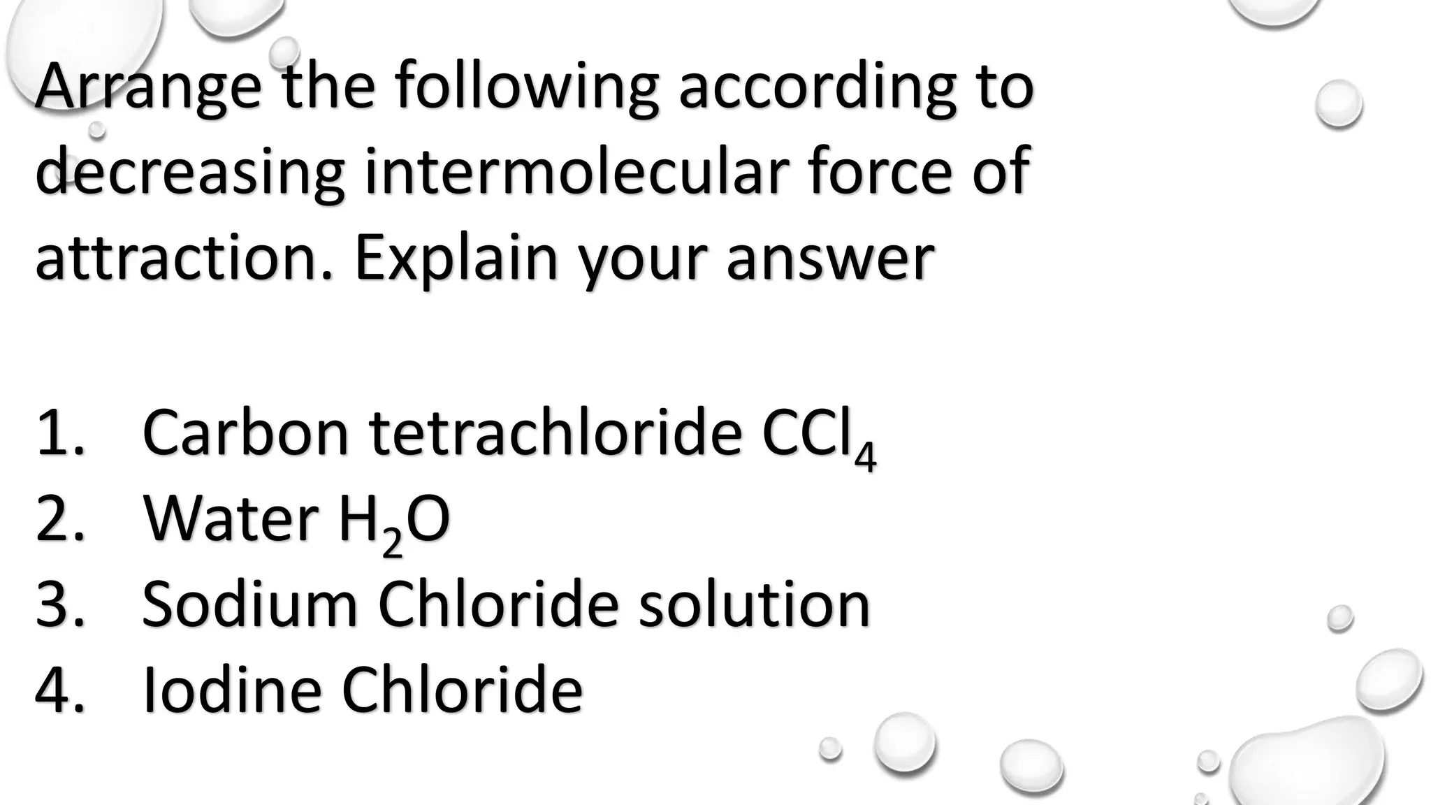 General Chemistry 2_IMF and Properties of Liquids.pptx | Chemistry ...