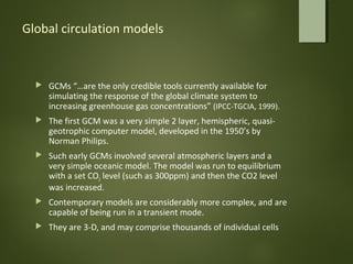 General circulation model | PPT