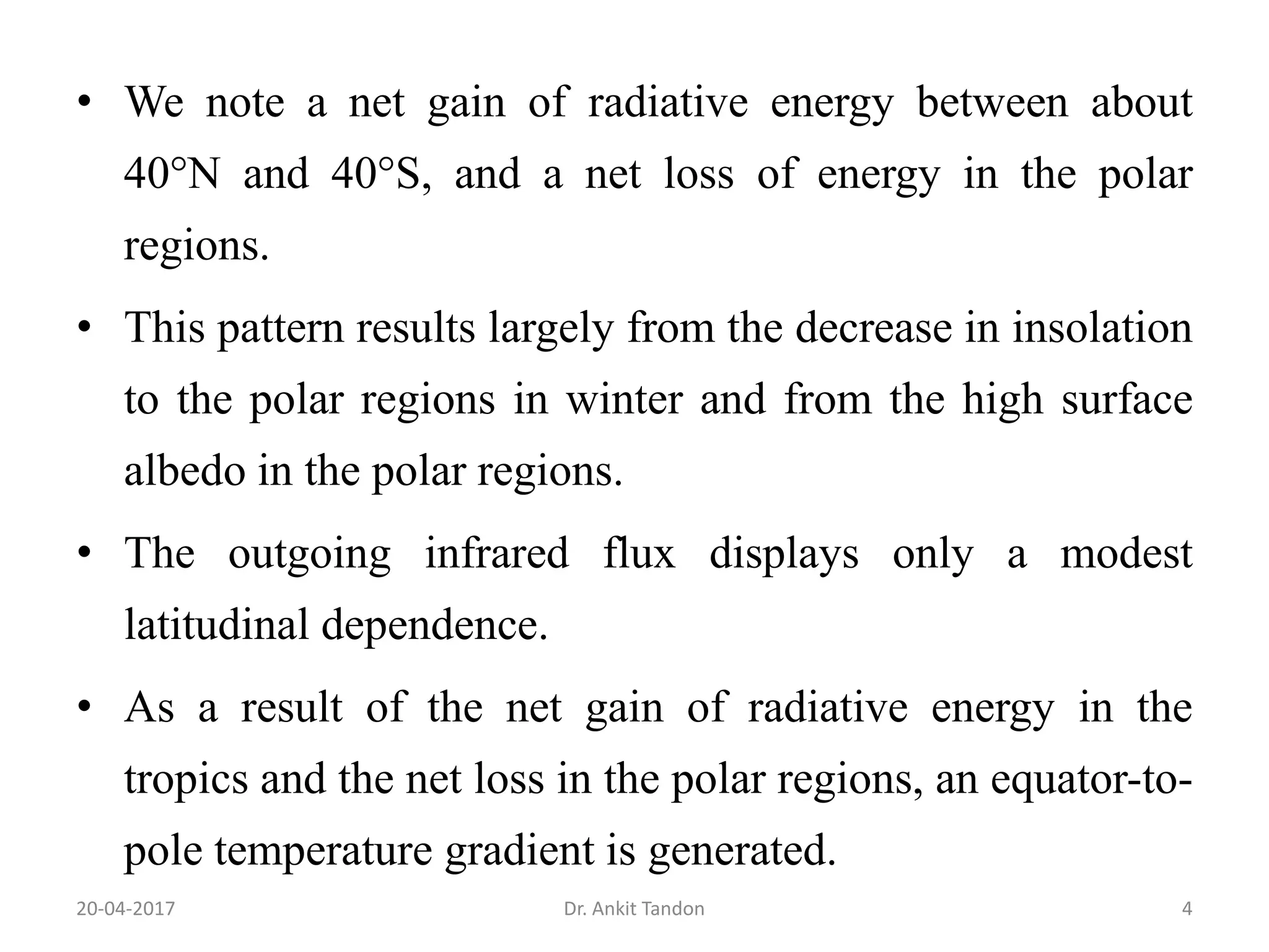 General circulation of the atmosphere | PPTX