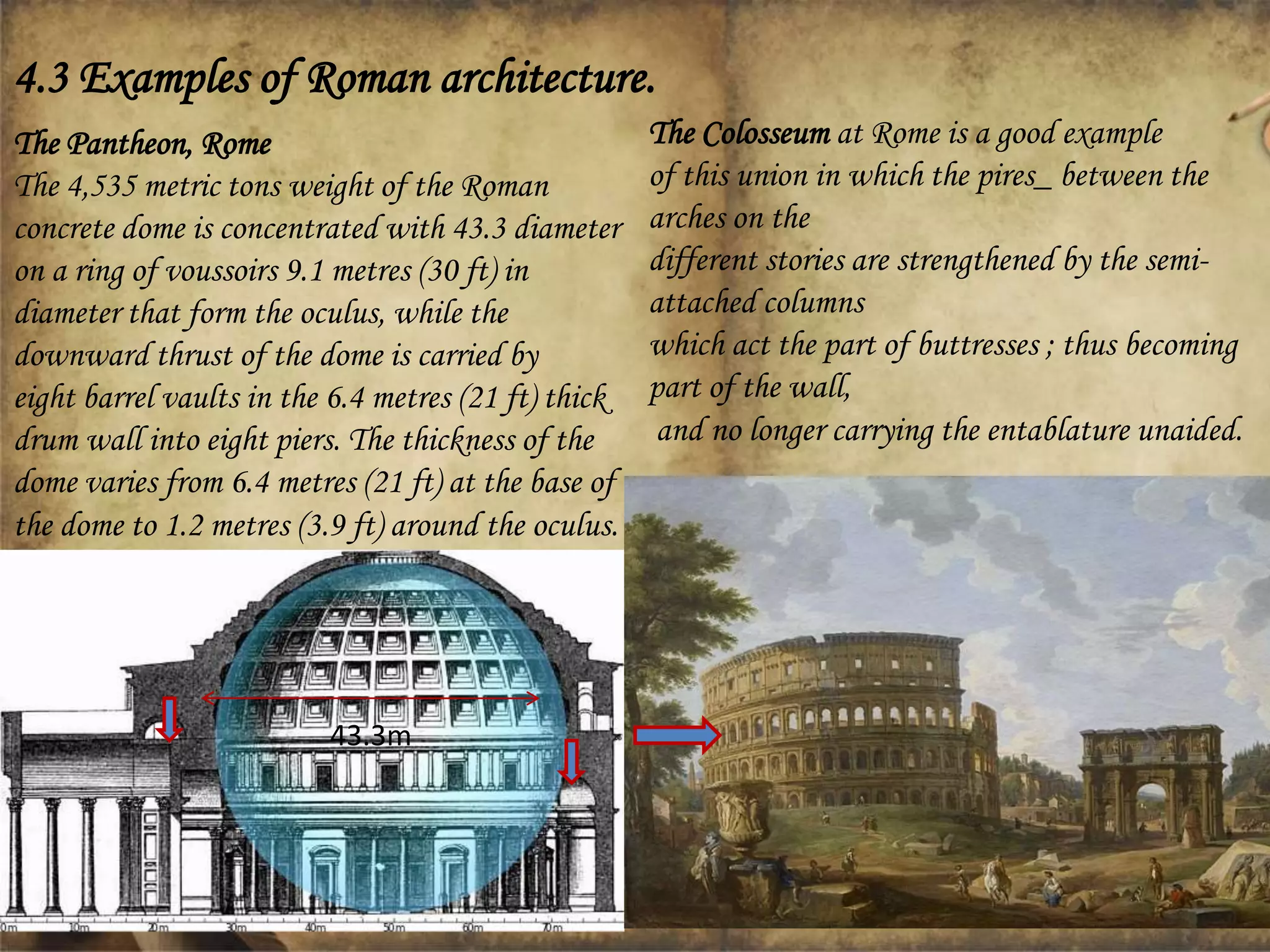 General classification of arches and Roofing systems ( Domes & Vaults ...