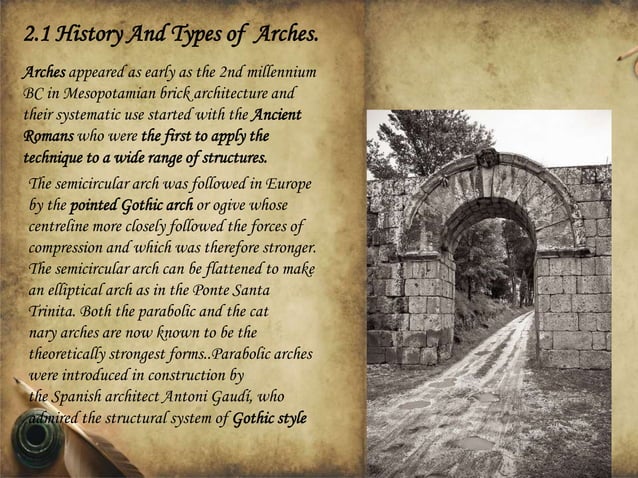 General classification of arches and Roofing systems ( Domes & Vaults ...