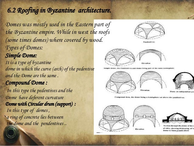 General classification of arches and Roofing systems ( Domes & Vaults…