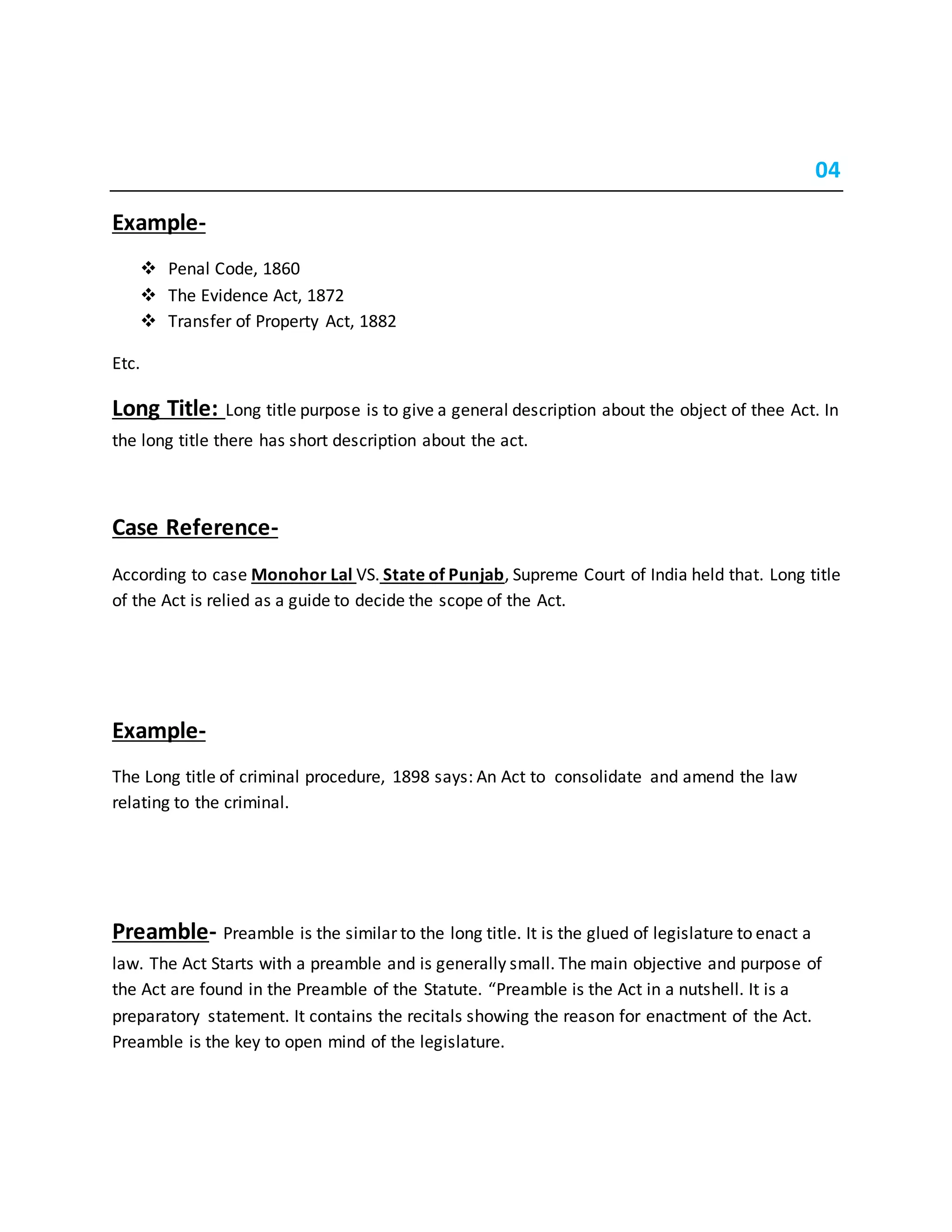 Rules of Interpretation | PDF